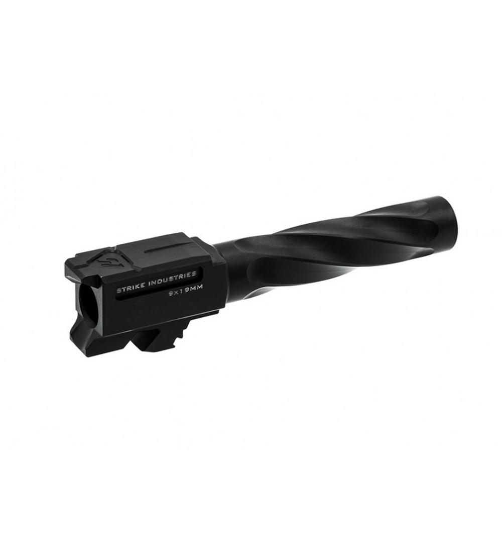 Strike Industries Ark Barrel | For Glock 19 | Gen 1-4 | Fluted ...